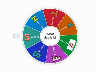 Days of the week - Teaching resources