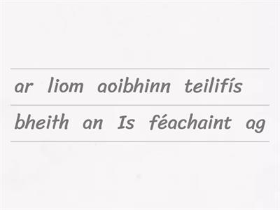 Caitheamh aimsire - Teaching resources