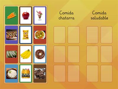 Comida Chatarra - Recursos didácticos