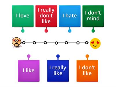 Like hate love - Teaching resources