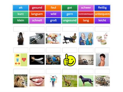 Adjektive steigerung - Unterrichtsmaterialien