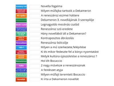 Irodalom 7 osztály reneszánsz - Tananyagok