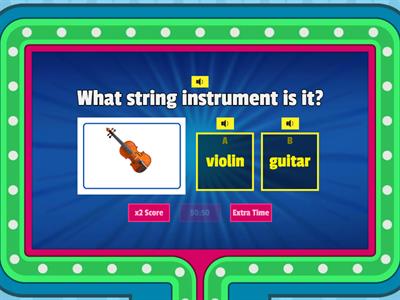 Musical instruments - Teaching resources
