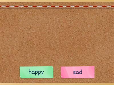 Happy sad angry - Teaching resources
