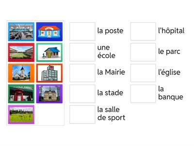 Les lieux de la ville - Teaching resources