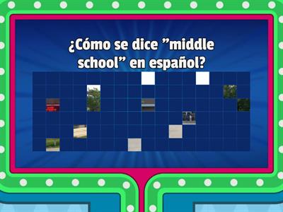 Los lugares - Teaching resources