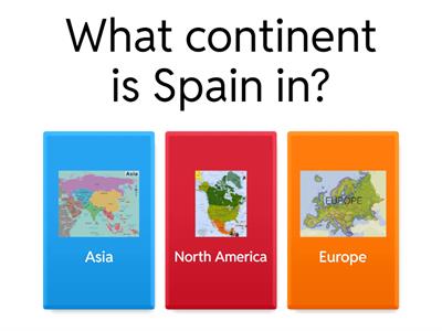 Quiz about spain - Teaching resources