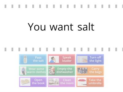 Imperatives - Teaching resources