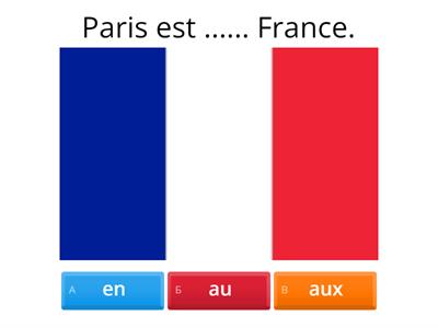 Prépositions et les pays - Ressources pédagogiques