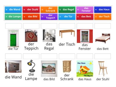 Mein zimmer - Unterrichtsmaterialien