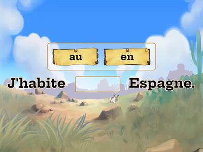 Prépositions et les pays - Ressources pédagogiques