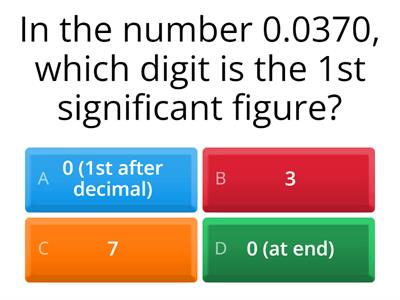 Significant figures - Teaching resources