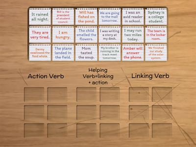 Helping verbs game - Teaching resources