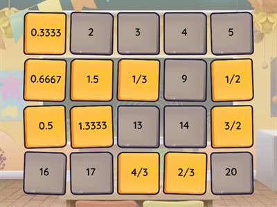 Fracciones y decimales - Recursos didácticos