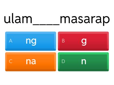 G3 Pang angkop quiz - Aktibidad sa pagtuturo