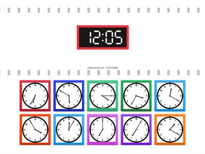 Analog clocks - Teaching resources