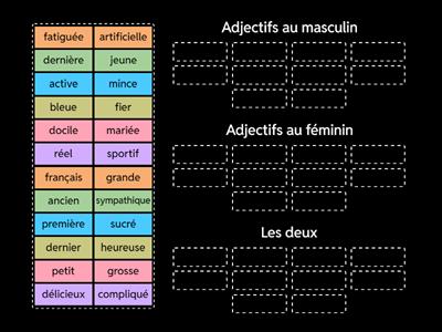 Les adjectifs et les pronoms indefinis - Recursos didácticos
