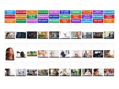 Rutina diaria espanol - Recursos didácticos