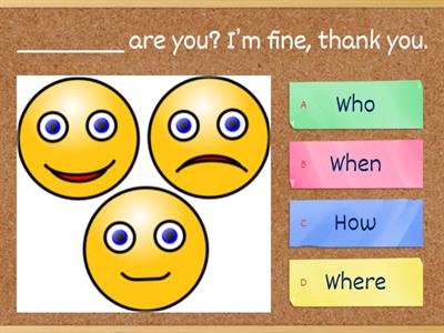 Wh questions - Teaching resources