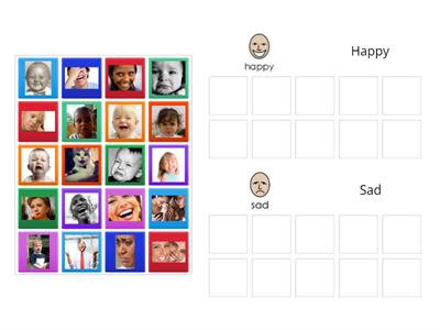 Happy sad angry - Teaching resources