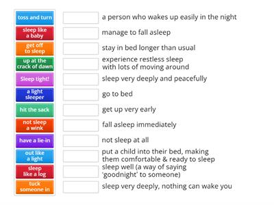 Sleep - Teaching resources