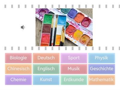 Schulfächer - Teaching resources