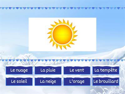 La météo - Ressources pédagogiques