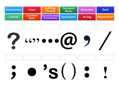 Punctuation - Recursos didácticos