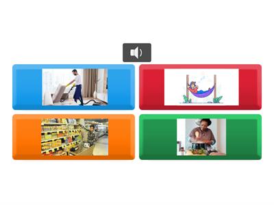 Esol daily routine - Učebné zdroje