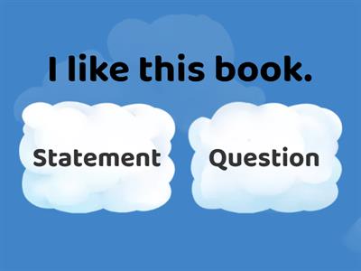 Statement and question - Teaching resources