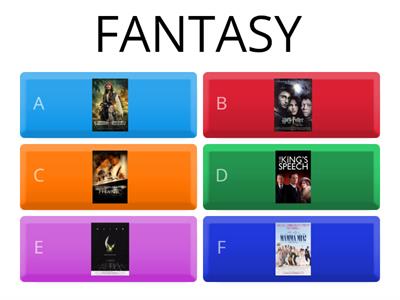 Movie genres - Recursos didácticos