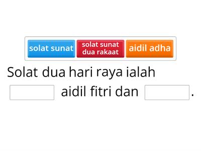 Hari raya aidilfitri - Sumber pengajaran