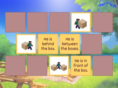 Prepositions of place - Unterrichtsmaterialien