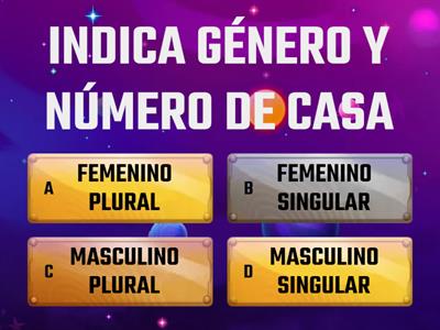 Género y número - Recursos didácticos