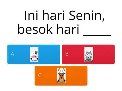 Nama hari dan bulan - Sumber daya pengajaran