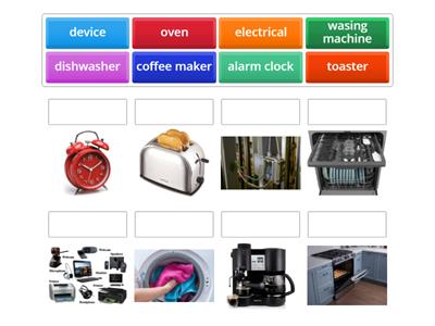 Appliances - Teaching resources