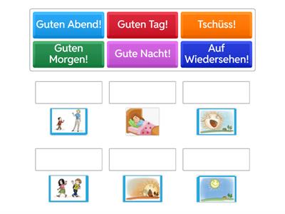 Begrüßung und abschied - Unterrichtsmaterialien