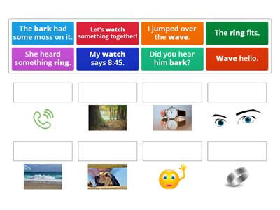 Words with multiple meanings - Recursos didácticos