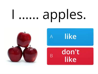 Like don t like - Öğretim kaynakları