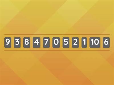 Les nombres de 1 à 10 - Ressources pédagogiques