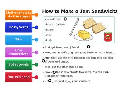 Sandwich - Teaching resources