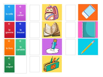 Les objets dans la classe - Ressources pédagogiques