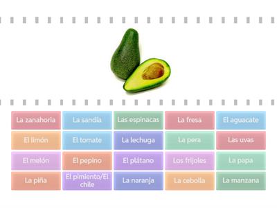 Las frutas - Teaching resources