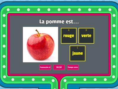 Les couleurs - Recursos didácticos