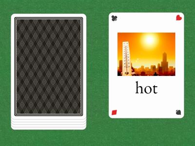 Happy sad hungry thirsty hot cold - Teaching resources