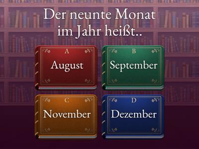 Tage monate jahreszeiten - Unterrichtsmaterialien