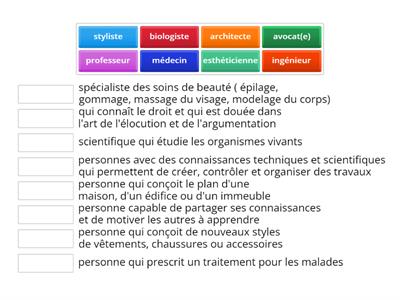 Professions - Recursos didácticos
