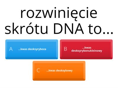 Dna - Materiały dydaktyczne