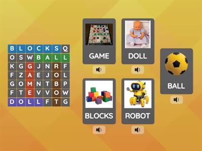 My toys - Teaching resources