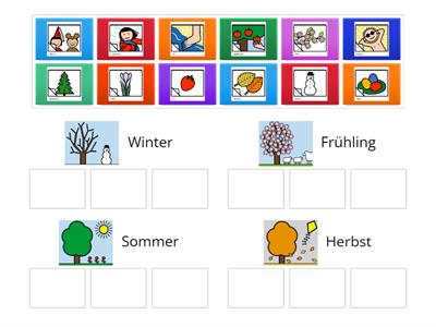Jahreszeiten monate wochentage - Unterrichtsmaterialien